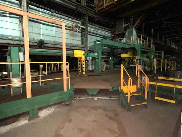 12000 lb. Samuel Strapping Systems, Banding Line, 60" O.D., Turnstile ...