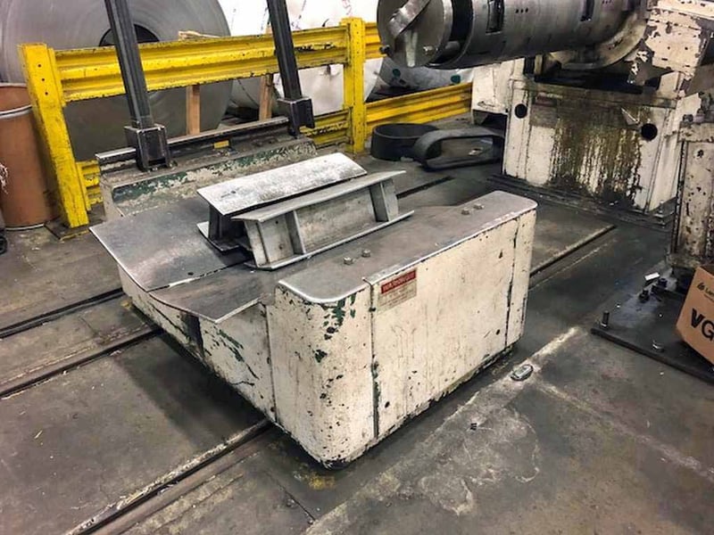 48" x .375" Braner/Delta, Cut to Length Line, 40000 lb., 50000 PSI, 72 ...