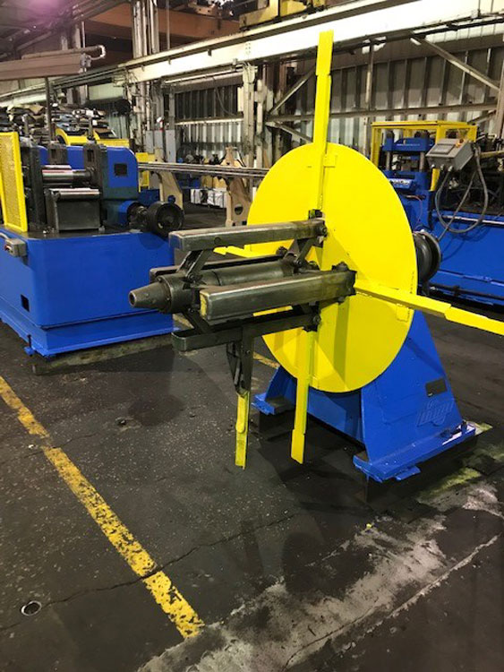 6" x .2" Yoder, Edging Line, Mill Stand, Flattener, Decambering Unit ...