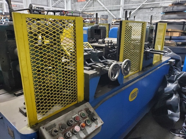 6" x .2" Yoder, Edging Line, Mill Stand, Flattener, Decambering Unit ...