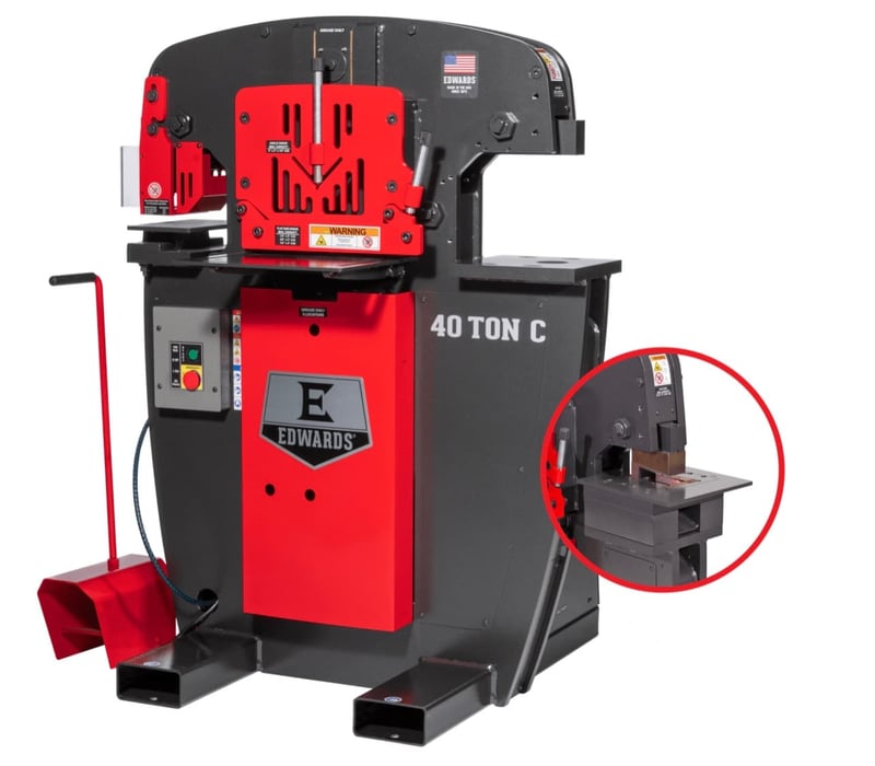 Edwards Ironworker, Coper Notcher, 40 Ton C New, 2023 for Sale ...