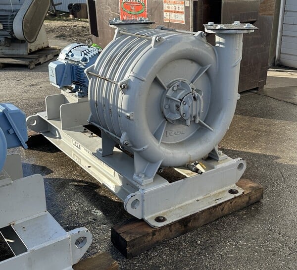 HSI #515, multi stage turbo centrifugal blower with 15 HP motor for ...