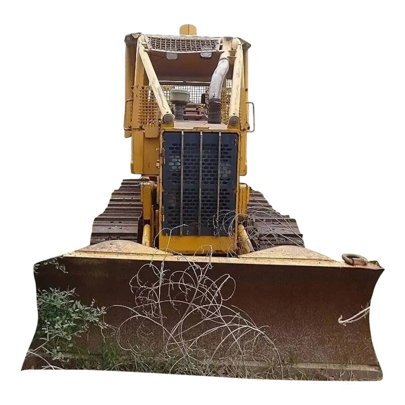 John Deere #400G, bulldozer, 6-way blade, 4 cylinder diesel engine ...