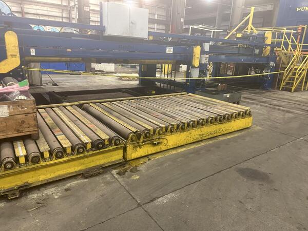 72" x 156" Automatic Feed, Blank Stacker, 15000 lb., 2 Stacking Station ...