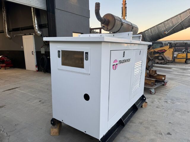 60 KW Americas #TPS60, generator, 120/480 Volts, built in 50 gallon ...