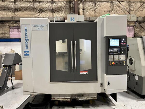 Hardinge #Conquest-V1000, CNC vertical machining center, 30 automatic ...