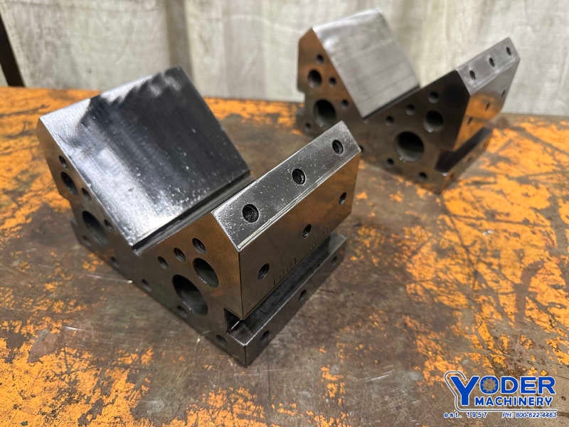 Saddle V blocks, 6" x 3", 1 set for Sale | Surplus Record