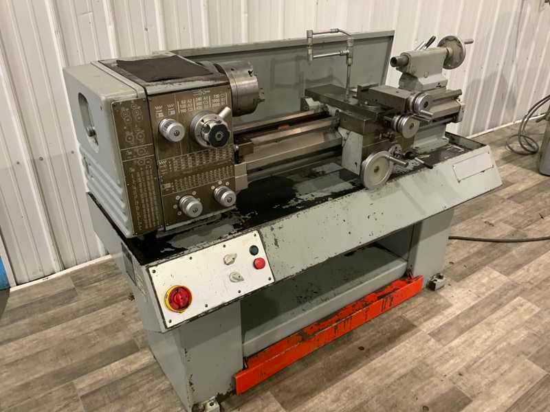 11" x 30" Clausing #M250, engine lathe, 7" swing over cross slide, inch ...