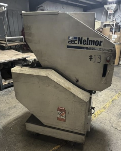 12" x 20" Nelmor granulator, heavy duty steel construction, 20 HP, 3 ...