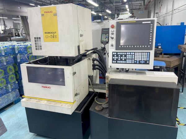 Fanuc #Robocut-a-0ie, CNC wire Electrical Discharge Machine, 14.6" X ...