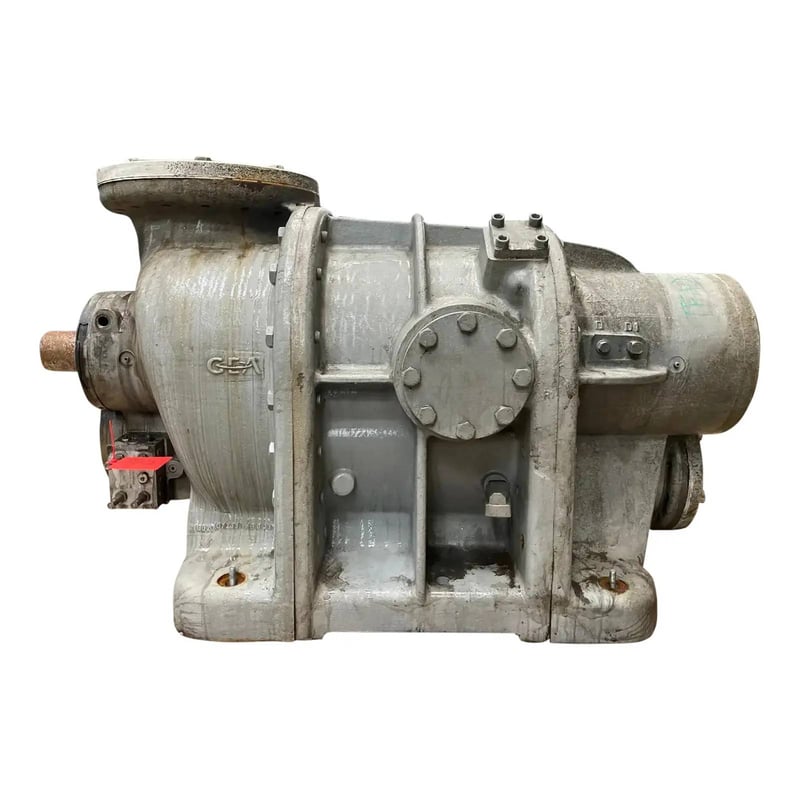 GEA #XC-2, rotary bare screw compressor, 620 psig, 3600 RPM, R-717 ...