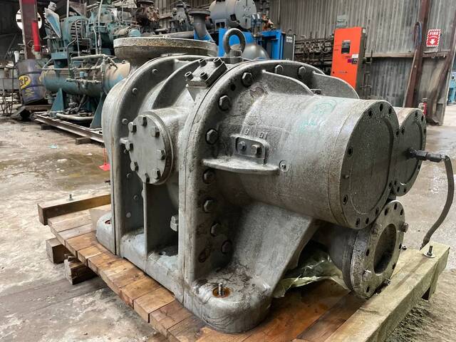 GEA #XC-2, rotary bare screw compressor, 620 psig, 3600 RPM, R-717 ...