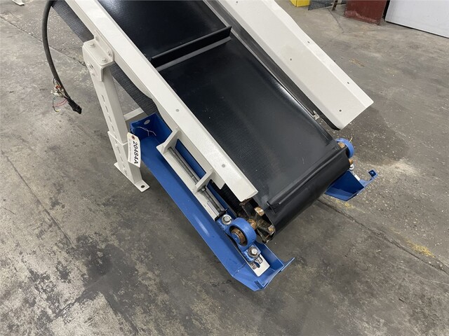 16" wide x 16.4' long, Vecoplan conveyor, 18" infeed height, 96 ...