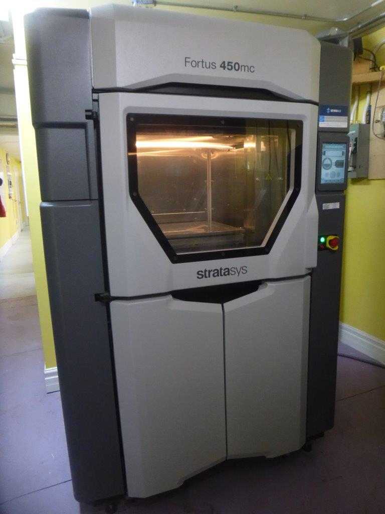 Stratasys #Fortus-450MC, 3D printer, 16" X, 14" Y, 16" Z, (4) layer ...