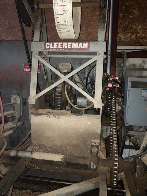 Cleereman #36, circular sawmill, 100 HP electric engine, left hand For ...