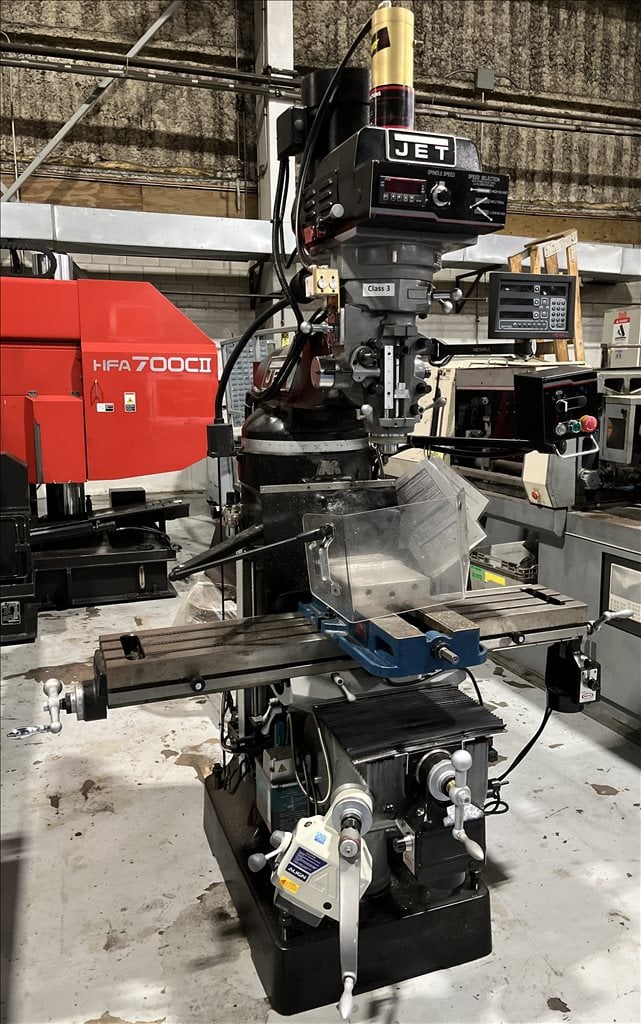 Jet Elite #Series-I, 9" x49" tbl., 3 HP, variable speed, 36" X, 12" Y ...