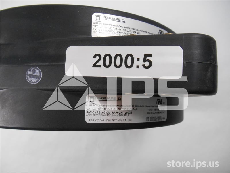 Square D Model 780 Current Transformer 2000:5 C200 for Sale | Surplus ...