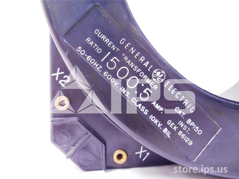 GE Bp Current Transformer 1500:5 Window Type for Sale | Surplus Record
