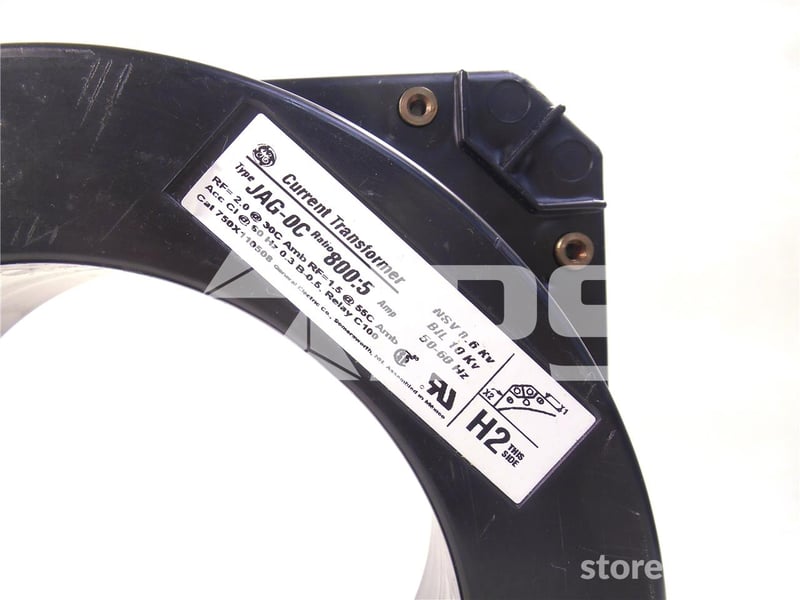 GE Jag-0c Current Transformer 800:5 Window Type for Sale | Surplus Record