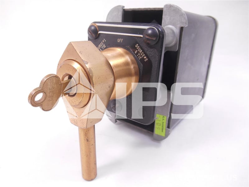 GE Sb-1 Circuit Selector Switch Pistol Grip Handle With Key Lock 4 ...