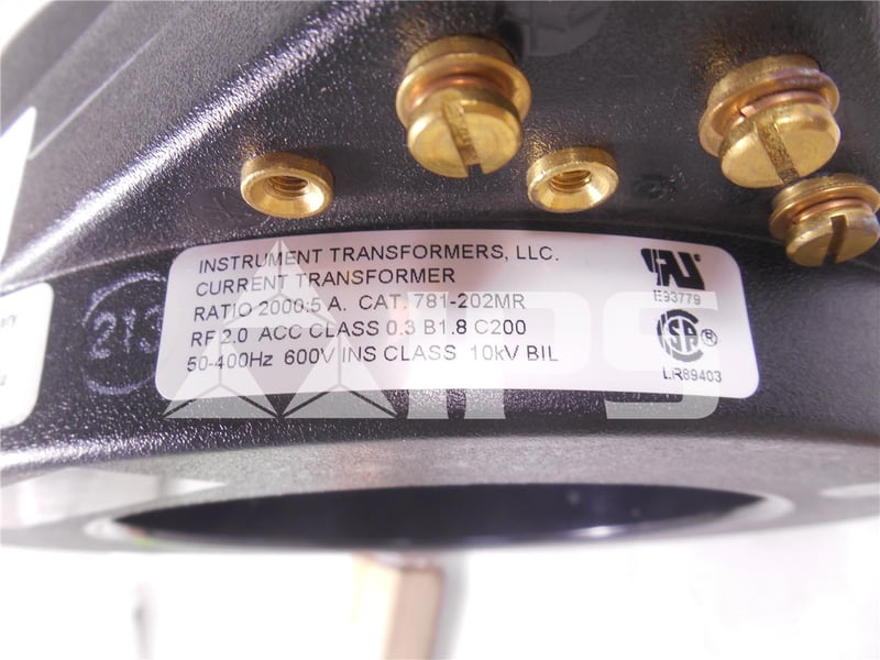 Iti Model 781mr Multi Ratio Current Transformer 2000:5 Unused Surplus ...