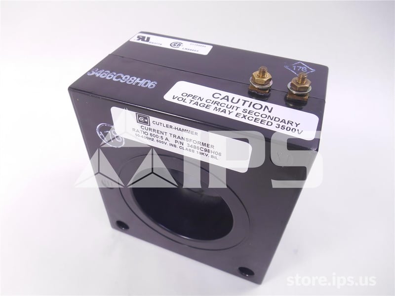 Iti Model 24 Current Transformer 600:5 C20 for Sale | Surplus Record