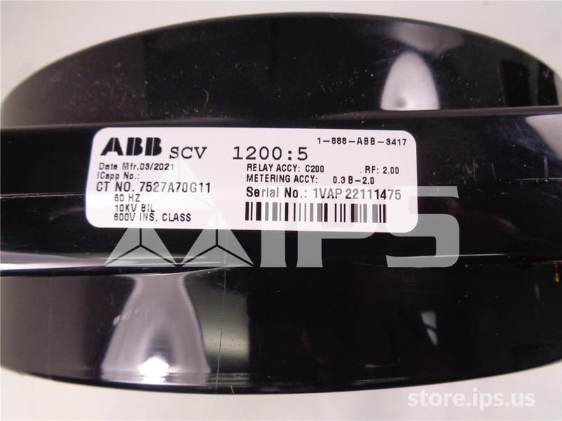 ABB Scv Current Transformer 1200:5 New Scv-1200 for Sale | Surplus Record