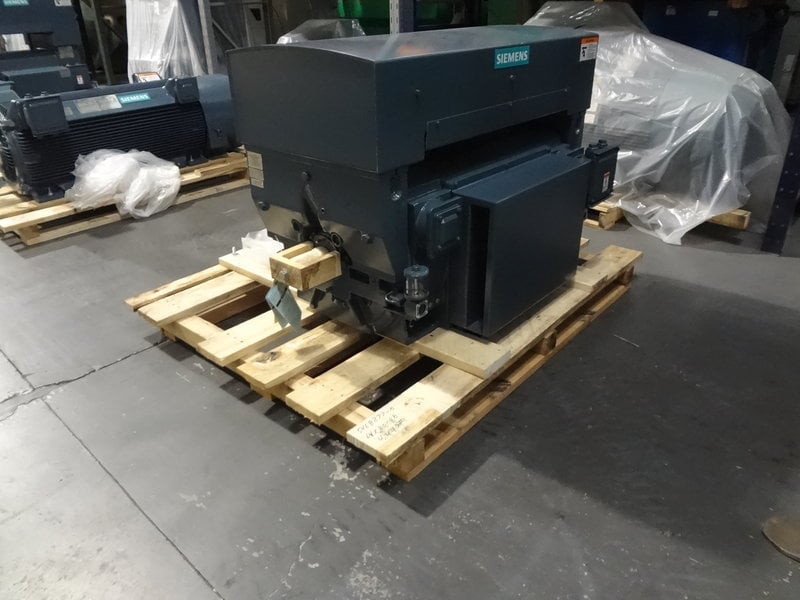 800 HP 3600 RPM Siemens, Frame 5010S, weather protected enclosure type ...