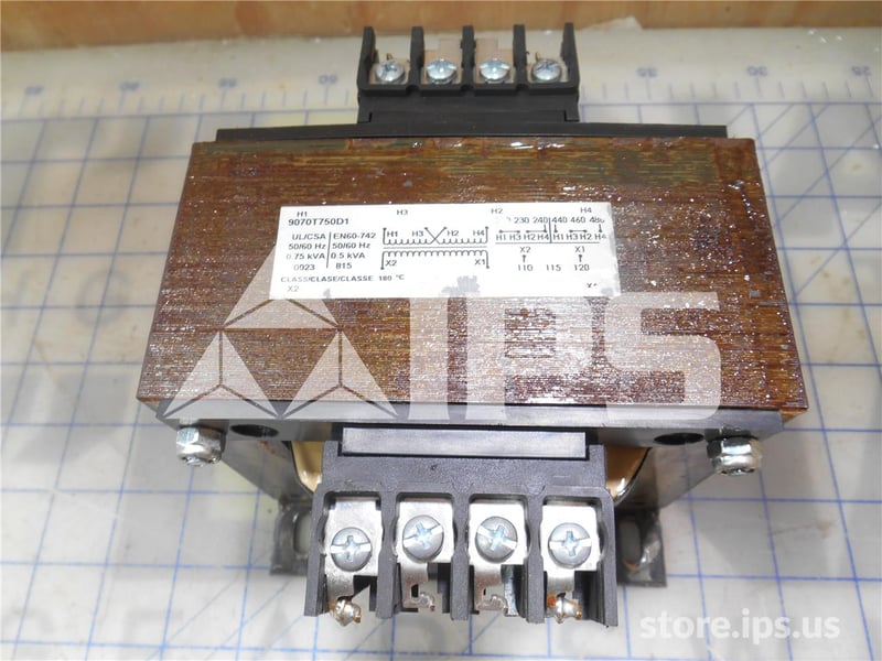 Square D 4:1 Control Power Transformer .75kva 480:120 for Sale ...