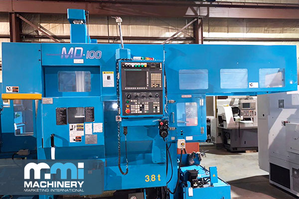 Murata #MD100, CNC turning center, 8" chuck, Fanuc 31i-A, A2-6, 3-Axis ...