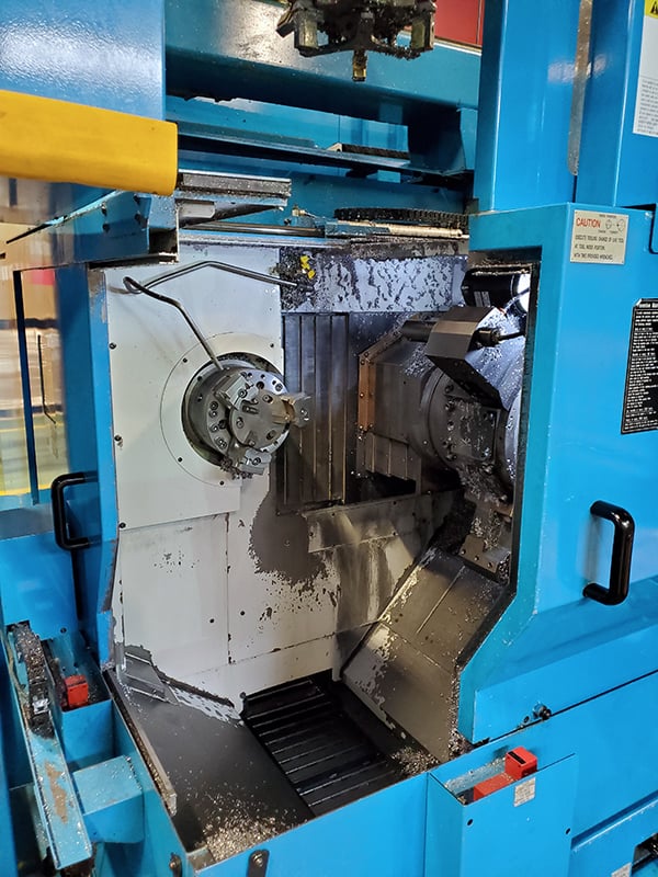 Murata #MD100, CNC turning center, 8" chuck, Fanuc 31i-A, A2-6, 3-Axis ...