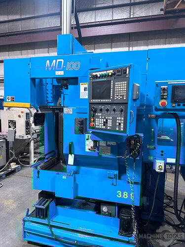 Murata #MD100, CNC turning center, 8" chuck, Fanuc 31i-A, A2-6, 3-Axis ...