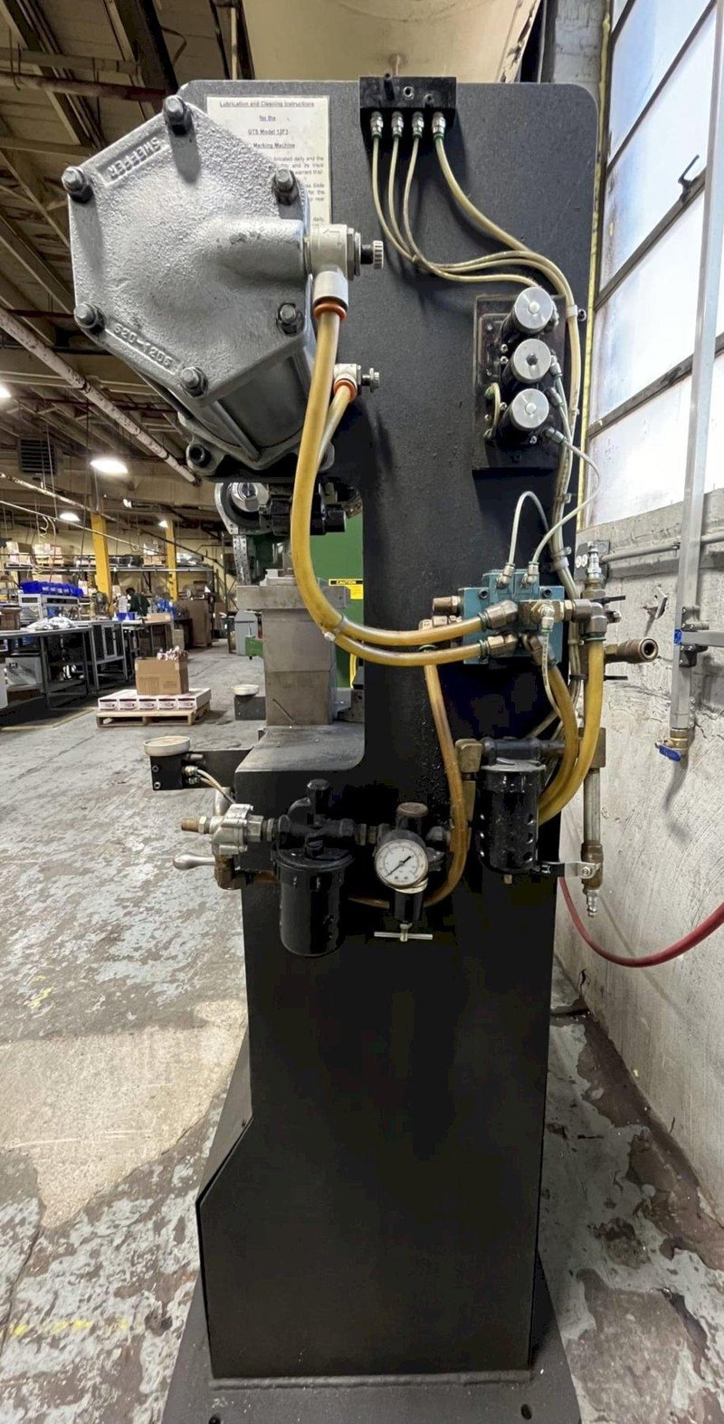 Schmidt #Series-12, pneumatic roll marking machine, 3 ton, 2002 for ...