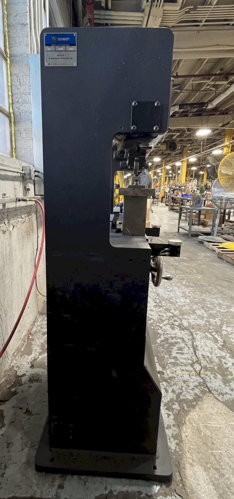 Schmidt #Series-12, pneumatic roll marking machine, 3 ton, 2002 for ...