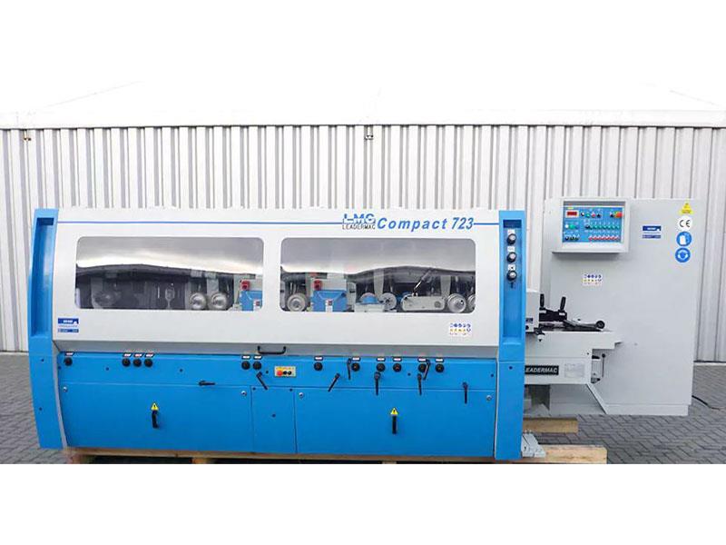 Leadermac #LMC-723C, feed through moulder, 7-head, 9-1/16"x6-5/16 ...