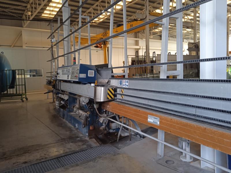 Bovone #ELB-10-45, vertical edge grinder, 18 FPM, 2017 For Sale ...