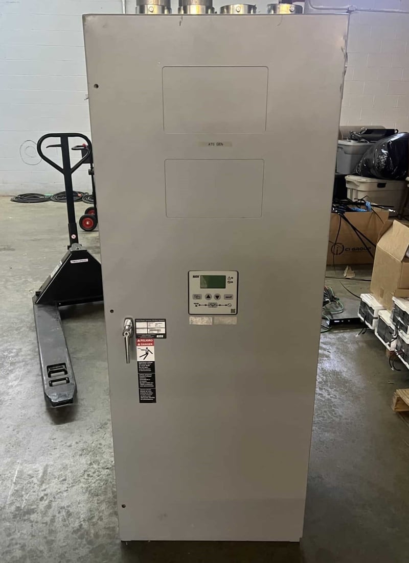 600 Amp. Asco #300-Series, automatic transfer switch, 480 Volts, 3 ...