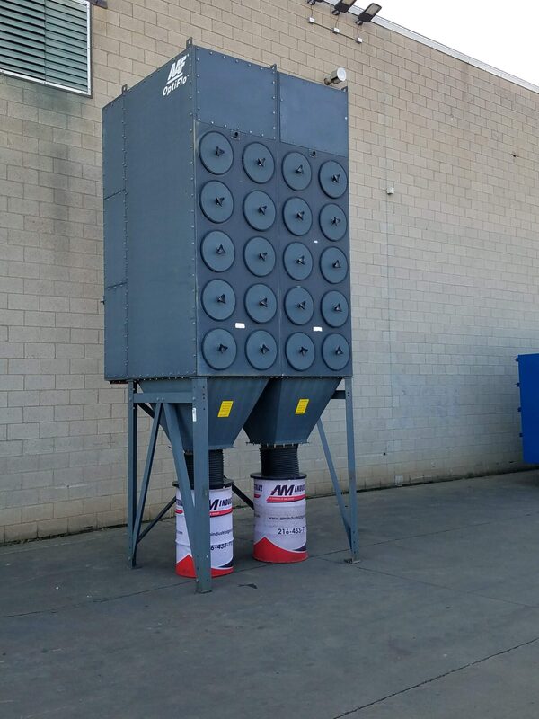 24000 cfm American Air Filter #5RC40 Cartridge Dust Collector for Sale ...