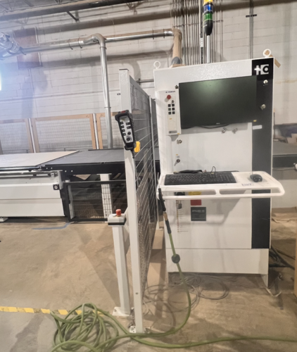 Homag #Centateq-N-300, CNC Router, 5x10 Table, Offload conveyor, 2020 ...