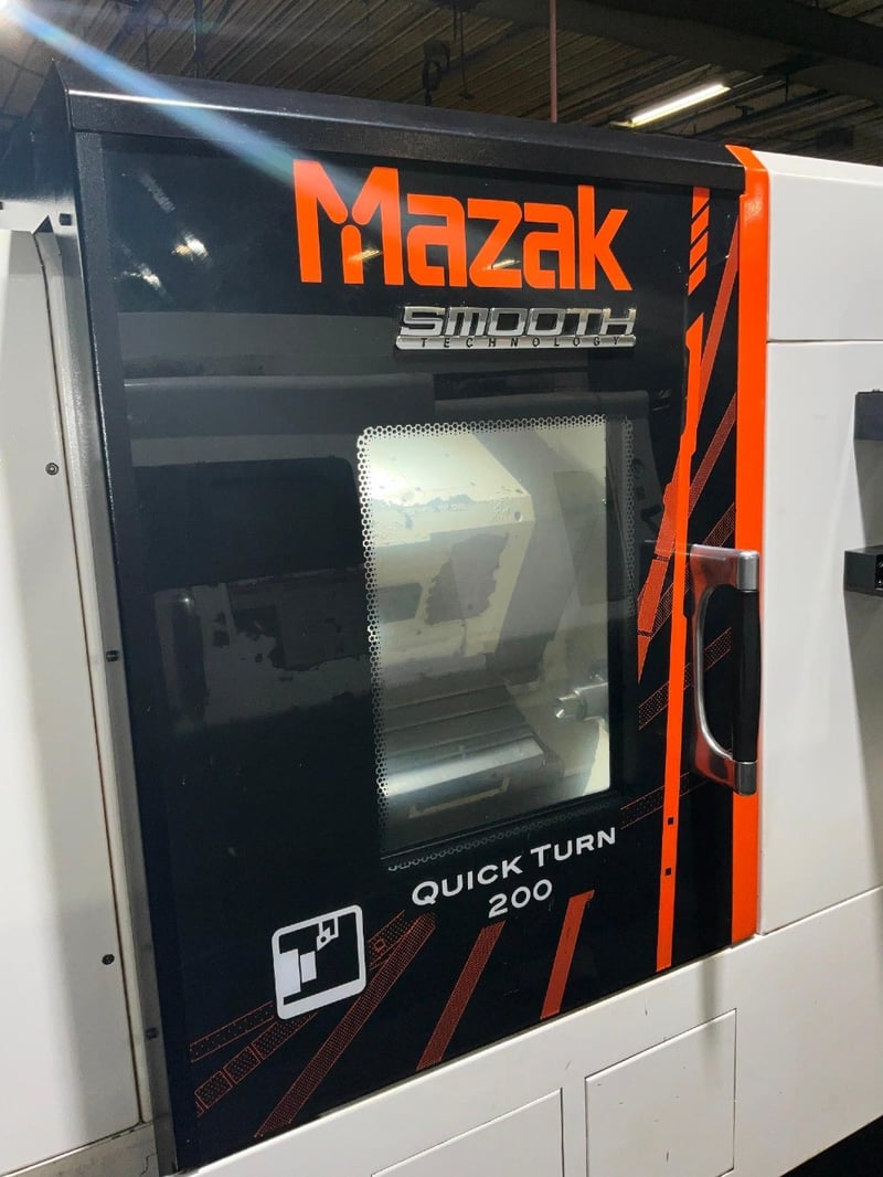 Mazak #Quick-Turn-200, CNC lathe, 24" swing, 3-jaw 8" chuck, 2022 for Sale | Surplus Record