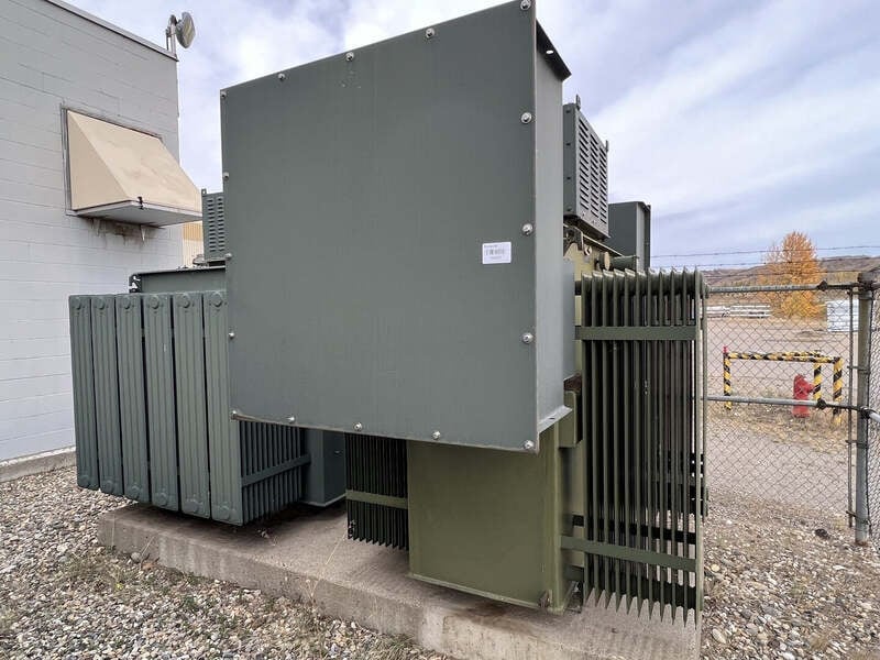 2000 KVA 13800 Primary, 600Y/347 Secondary, Ferranti Packard, Oil ...