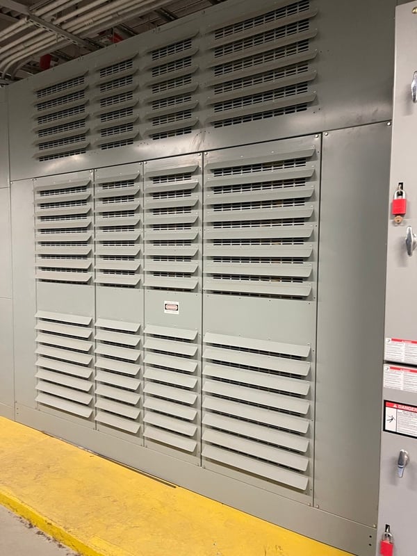 7500/10000 KVA 13200 Primary, 4160Y/2402 Secondary, Delta Isolation ...