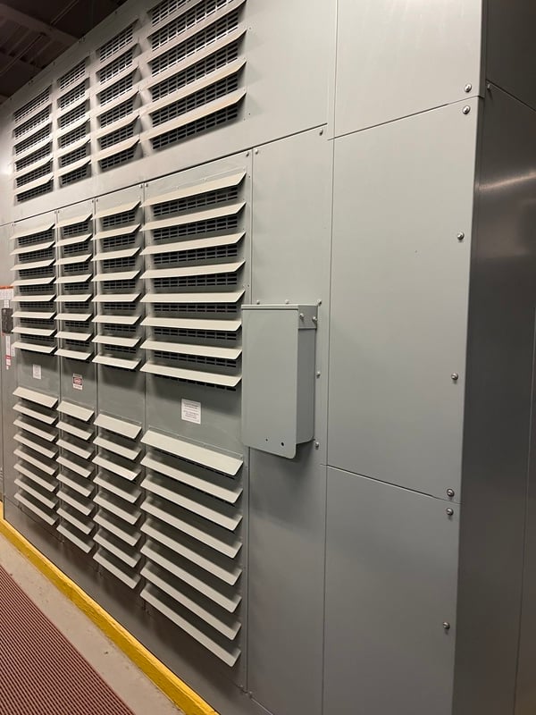 7500/10000 KVA 13200 Primary, 4160Y/2402 Secondary, Delta, Isolation ...