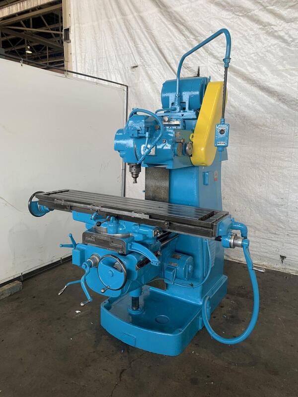 Van-Norman, Vertical Universal Milling Machine, 14" x64" table, 50 ...