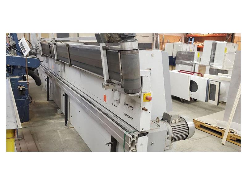 Holz-Her #1488-Triathlon, edgebander w/ pre-mill & corner rounding ...