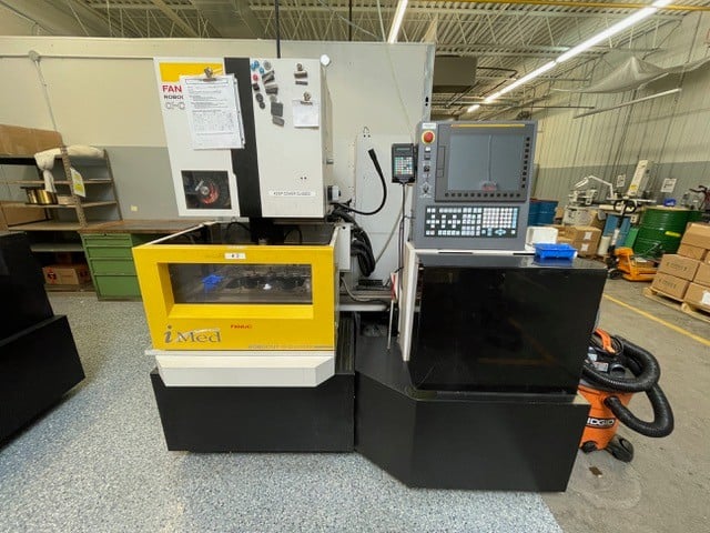 Fanuc #Robocut-C400iB, CNC Electrical Discharge Machine wire cutting ...