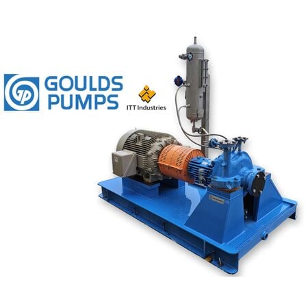 25 GPM @ 952' TDH, Goulds #3700-LX, NG LNG booster pump, 125 HP, 727 ...