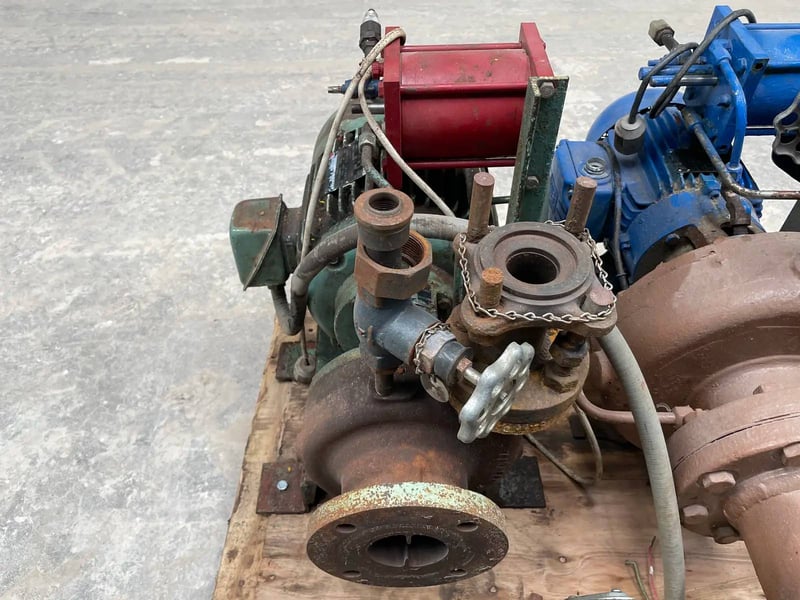 140 GPM, Cornell #1-1/2-CB7-1/2-2, centrifugal pump, 7.5 HP, R-717 ...