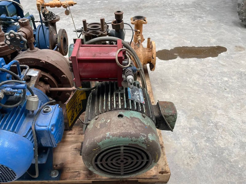 140 GPM, Cornell #1-1/2-CB7-1/2-2, centrifugal pump, 7.5 HP, R-717 ...