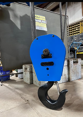 25 Ton, Shaw-Box #Series-700, wire rope hoist with motorized trolley ...